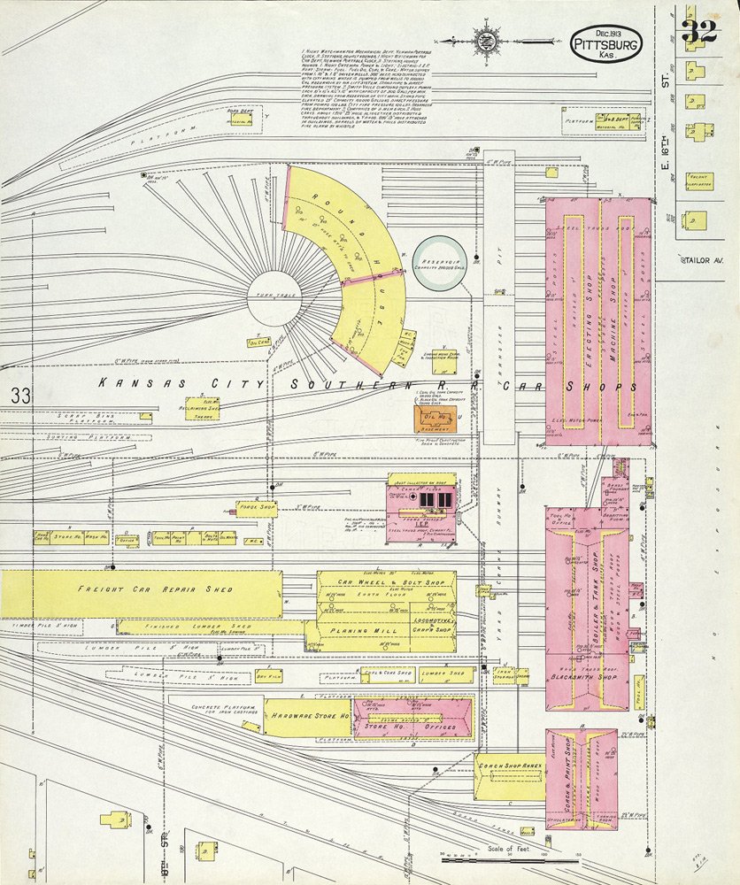 Pittsburg Scenes - Kansas City Southern Railroad